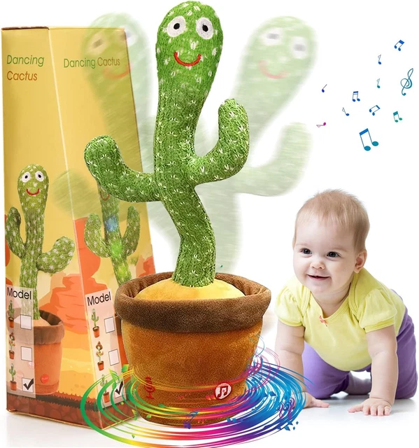 SINGING DANCING CACTUS Toy Children Interactive Baby Toys for Boys ...