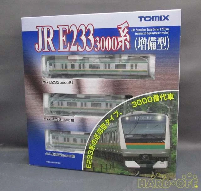 TOMIX JR E233 3000 Series Suburban Trains, Extensiontrains EUR 123,56 - PicClick FR