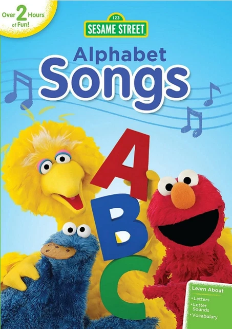SESAME STREET: ALPHABET Songs (DVD) Norah Jones Smokey Robinson (US ...