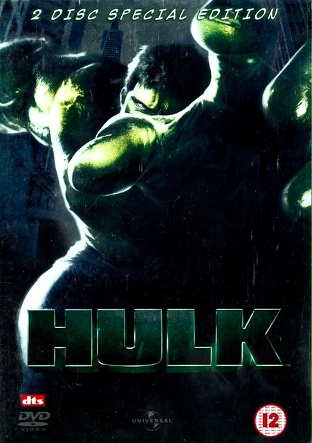 HULK (DVD-2003, 2-DISC Special Edition) Region 2. Eric Bana. "Rampaging ...