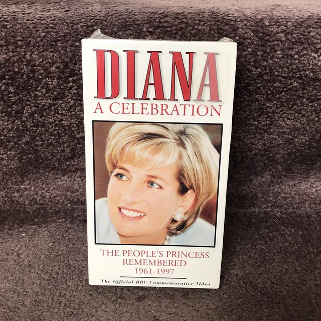 DIANA A CELEBRATION VHS 1997 Princess Wales Biography Royalty Vintage ...