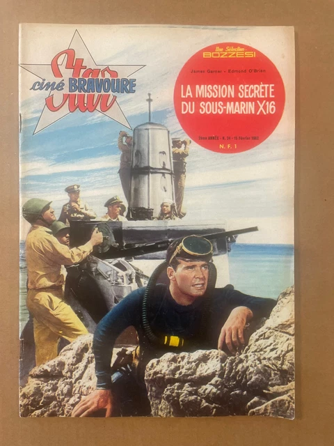 JAMES GARNER : Star Ciné Bravoure numéro 24 (1962) - BE EUR 19,99 ...
