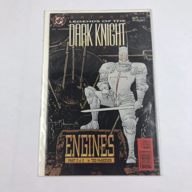BATMAN LEGENDS OF The Dark Knight #75 First Print Dc Comics 1995 ...
