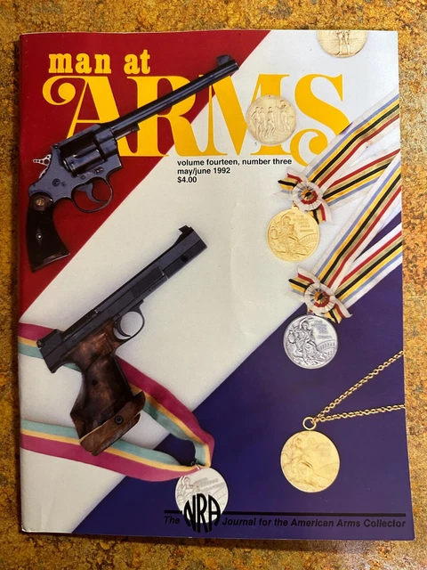 MAN AT ARMS Magazine May/ June 1992 Gun Firearms Vintage FREE SHIPPING ...