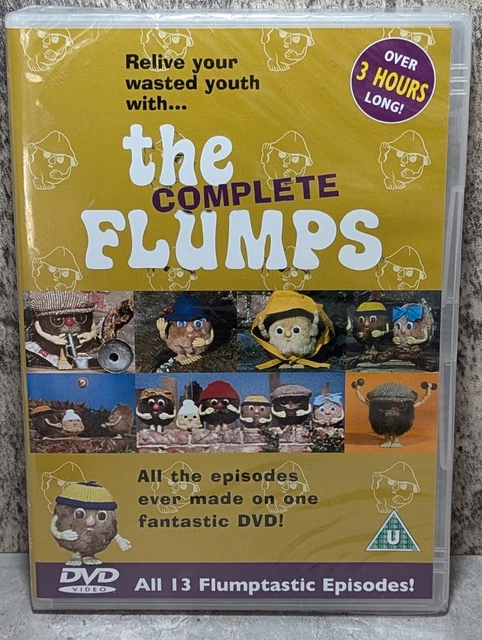 THE FLUMPS COMPLETE Series DVD 1970s children's vintage TV cartoon ...