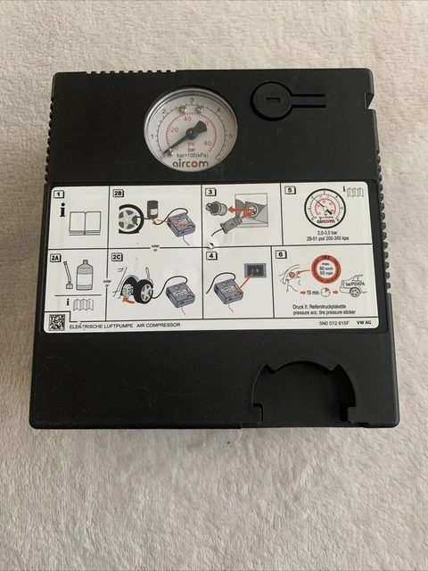 GENUINE AUDI A6 Q5 Q7 Q8 Vw Touareg Skoda Seat Tyre Pump Air Compressor Inflator $41.87 ...