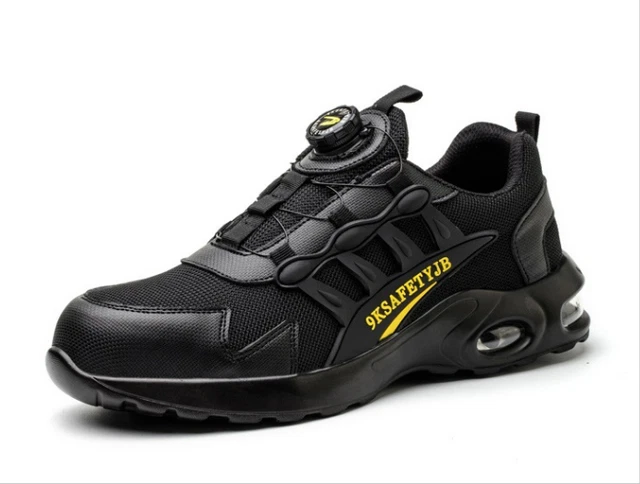 FLY WEAVING MENS Womens Leichtes Safety Shoes Steel Toe Cap Work Boots ...