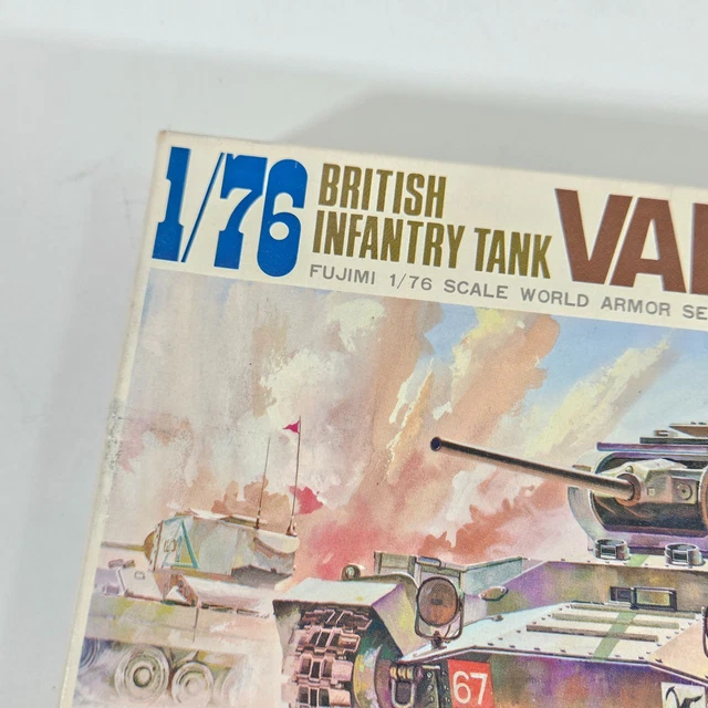 FUJIMI BRITISH INFANTRY Tank Valentine WWII Model Kit No WA12 Boxed ...