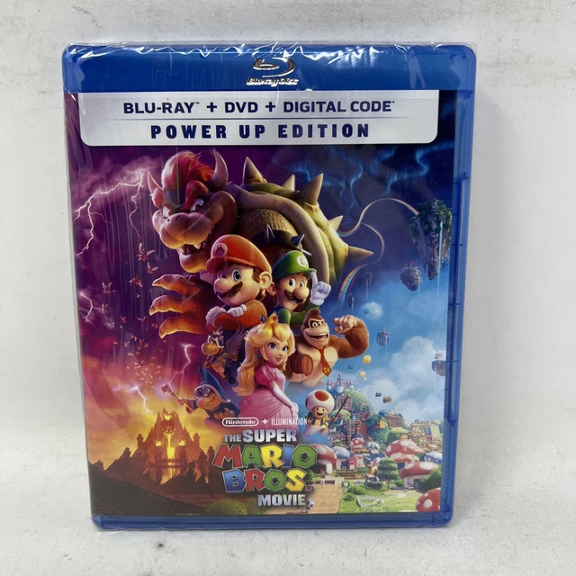 SUPER MARIO BROS. Movie Power Up Edition Blu-ray + DVD + Digitale EUR ...