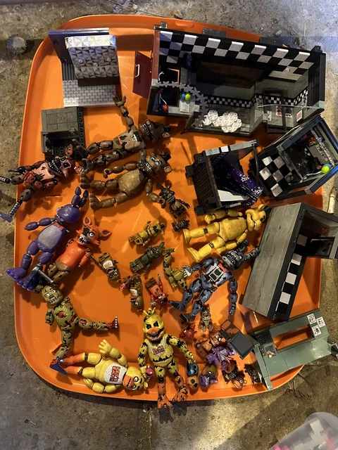 Mcfarlane Five Nights At Freddys Fnaf Construction Sets Lot Plus 5 Figures Eur 5868 Picclick De