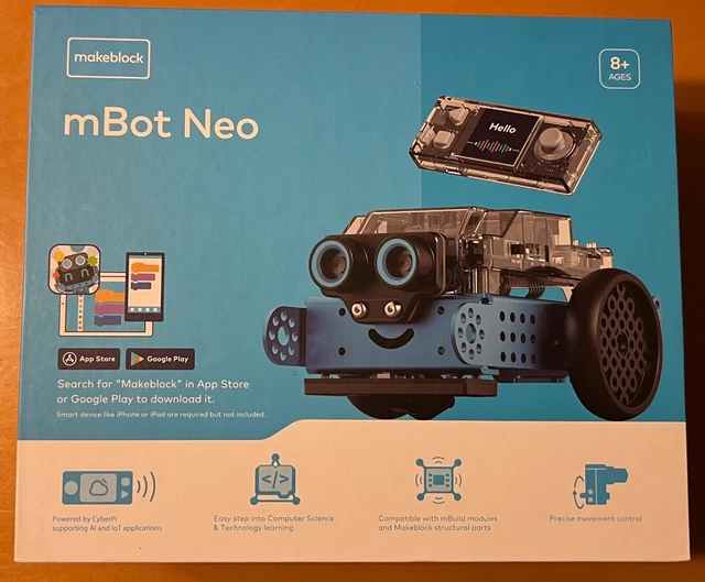 MAKEBLOCK MBOT NEO Robot Toys Robot Kit STEM Projects for Kids Ages 8 ...