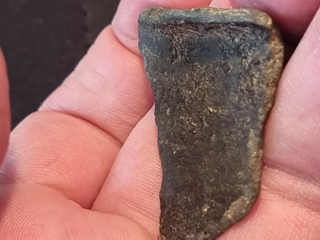 ROMAN ANCIENT BRONZE shard bowl rim found Tadcaster Please see ...