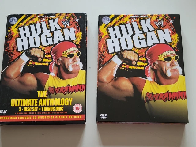 DVD WWE WWF Wrestling Hulk Hogan Ultimate Anthology ( 4 Discs ) ( PAL ...