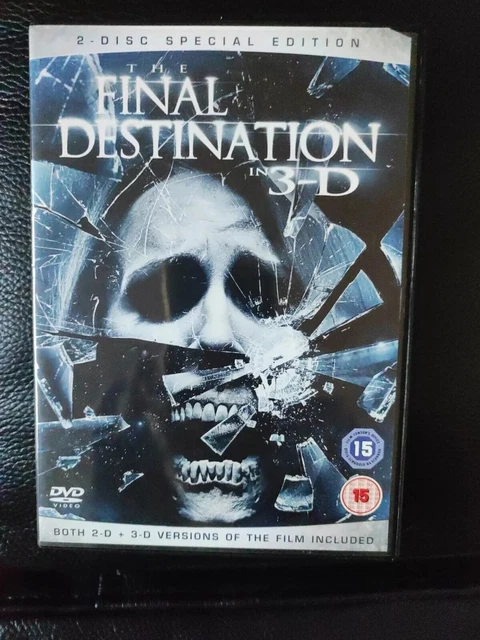 THE FINAL DESTINATION Special Edition 3D+2D+GLASSES DVD-2 Disc ...