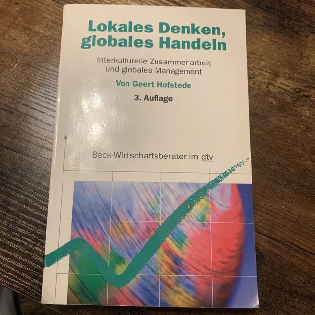 GEERT HOFSTEDE LOKALES Denken, Globales Handeln 3. Auflage EUR 2,55 ...