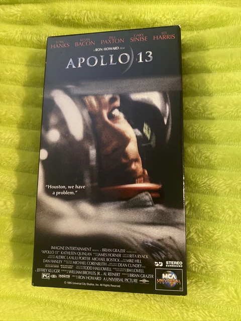 APOLLO 13 VHS Tom Hanks Kevin Bacon Bill Paxton EUR 5,80 - PicClick FR