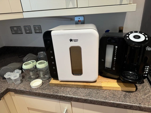 TOMMY TIPPEE PERFECT Prep machine Uv steriliser glass bottles bundle ...