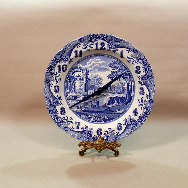 SPODE BLUE ITALIAN Wall Clock £50.00 - PicClick UK