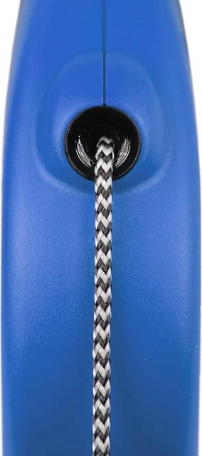 BASIC STANDARD CORD Blue Medium 5m Retractable Dog Leash/Lead for Dogs ...