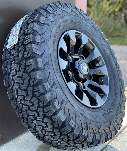 NEW GENUINE LAND Rover Defender Sawtooth Alloy Wheels & BFG KO2 Tyres ...