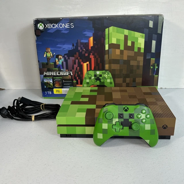 MICROSOFT XBOX ONE S 1Tb Minecraft Edition Complete Boxed $349.99 ...