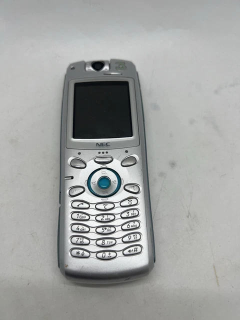 BOXED NEC E313 Silver Unlocked Mobile Phone vintag brick 3G collectors ...