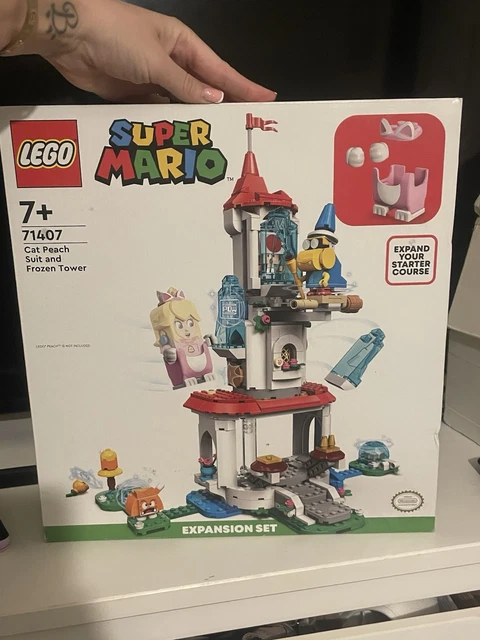 LEGO SUPER MARIO: Cat Peach Suit and Frozen Tower Expansion Set (71407 ...