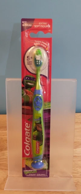 TEENAGE MUTANT NINJA Turtles Colgate Toothbrush Extra Soft New 2015 $8. ...