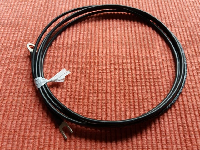 MASSE / ERDUNG Kabel Plattenspieler Dual, Technics, Thorens, Lenco ...