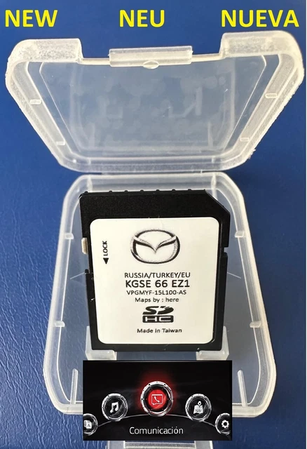NEW 2024! MAZDA Connect Navigation SD Maps Karte Mapas Mazda 2 Mazda 6 ...