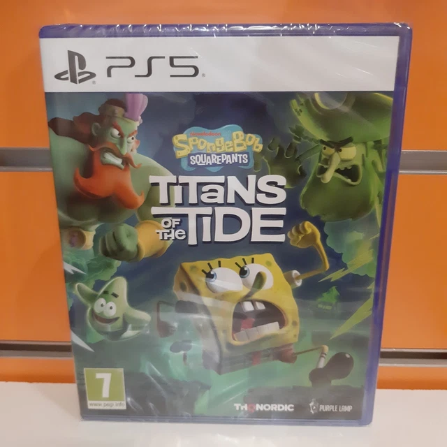SPONGEBOB SQUAREPANTS: TITANS of the Tide PS5 NUOVO SIGILLATO EUR 39,99 ...