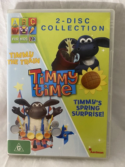 TIMMY TIME 2-DISC Collection. DVD Region 4 ABC Kids Timmy The Train ...