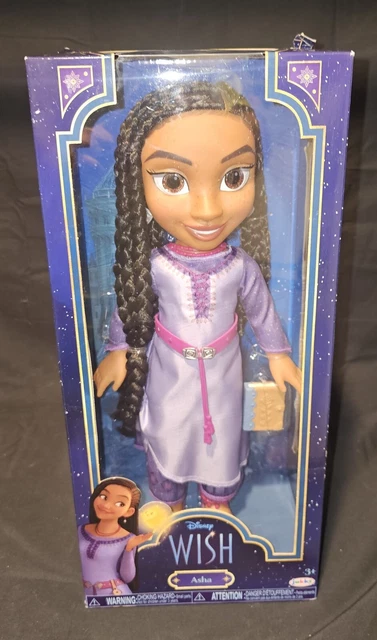 DISNEY PRINCESS WISH ASHA. 14 Inch Doll. JAKKS PACIFIC New In Box $33. ...