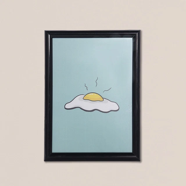 - ART FRAMES Black Border Rectangular Picture Frames Modern Home Wall ...