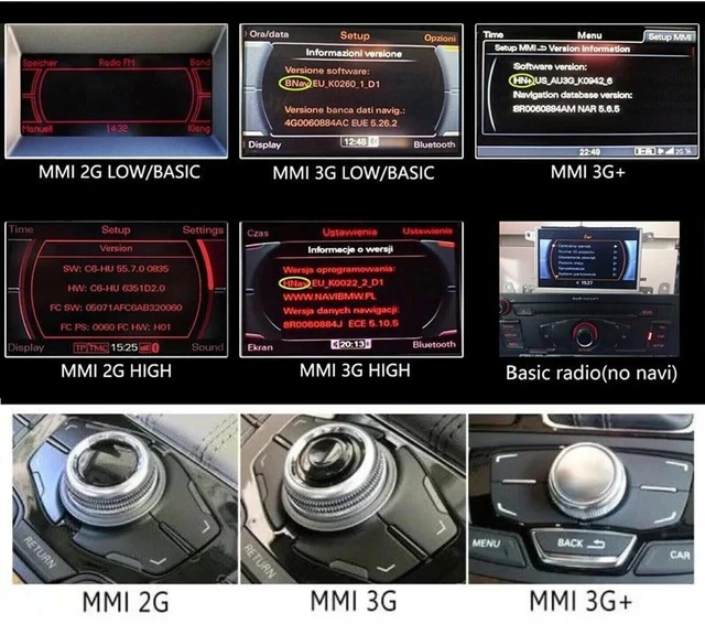 AUDI NAVIGATION MAP MMI 2G High Sat Nav UK A4/A5/A6/A8/Q7 £15.00 ...