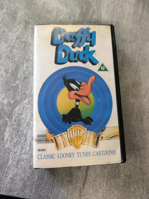 DAFFY DUCK VHS Tape Looney Tunes Cartoons 1990 £10.80 - PicClick UK