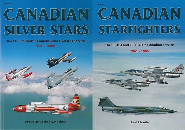 AIRDOC: CANADIAN LOCKHEED T-33 & Starfighters CF-104 book/Photos ...