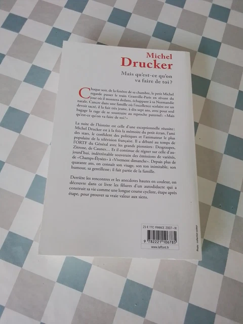 LIVRE MAIS QU'EST-CE qu'on va faire de toi ? de Michel Drucker (Auteur ...