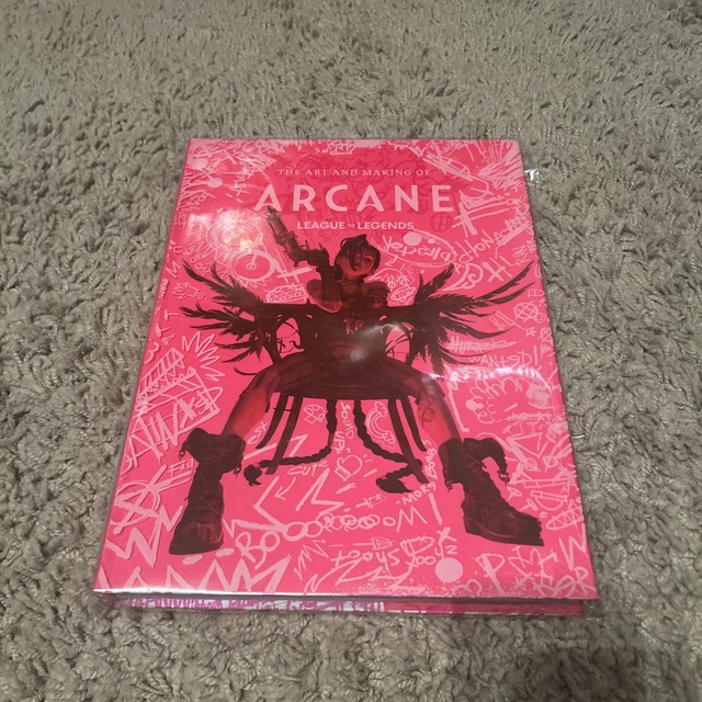 THE ART AND Making Of Arcane League Of Legends Collector Book Factory ...