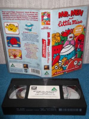 MR MEN AND Little Miss - Mr Bump Has An Accident And Other Stories (VHS ...