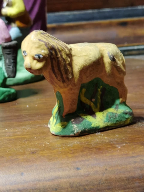 LE LION RARE santons animaux de la crèche de noël vers 1940. EUR 3,95 ...