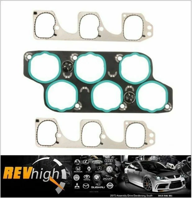 GENUINE HOLDEN VZ VE V6 3.6l Alloytec Intake Manifold Gaskets Upper ...