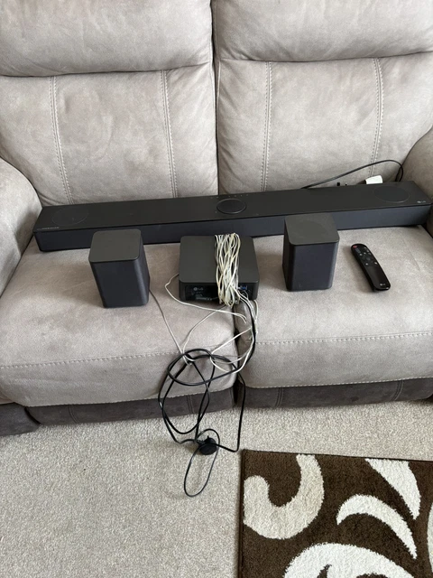 LG S80QR 5.1.3 Wireless Sound Bar - Black (S80QR.DGBRLLK) £312.70 ...