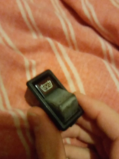 GENUINE FORD ESCORT mk2/Capri heated rear window switch £20.00 ...