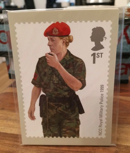 BRITISH ARMY UNIFORMS Royal Mail Stamp Card Series Postcards Phq 303 6 ...