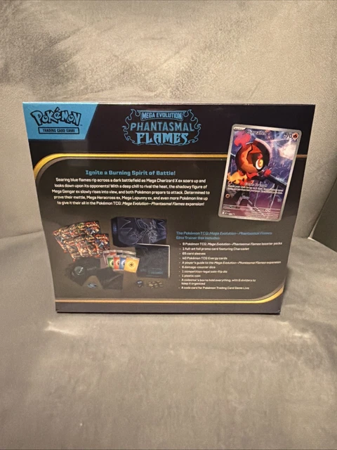 POKEMON TCG PHANTASMAL Flames ETB Sealed £109.90 - PicClick UK