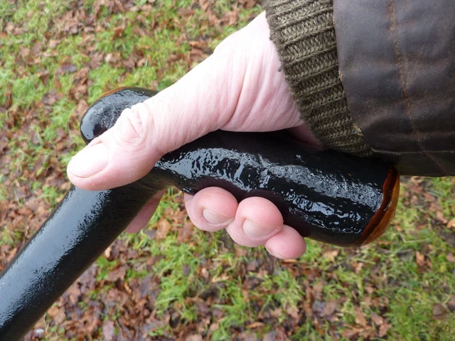 IRISH BLACKTHORN SHILLELAGH Classic Heavy Walking Stick Cane Cudgel War ...