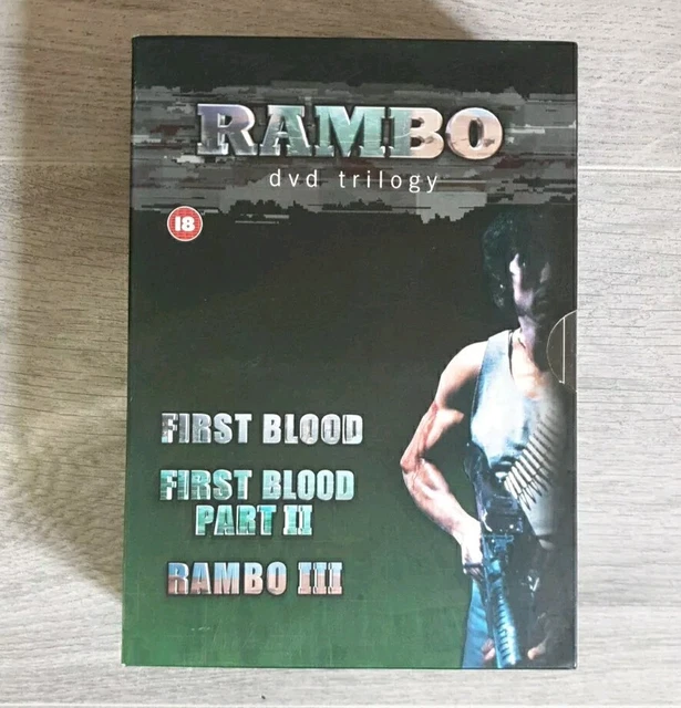RAMBO DVD TRILOGY Sylvester Stallone Box Set £9.90 - PicClick UK