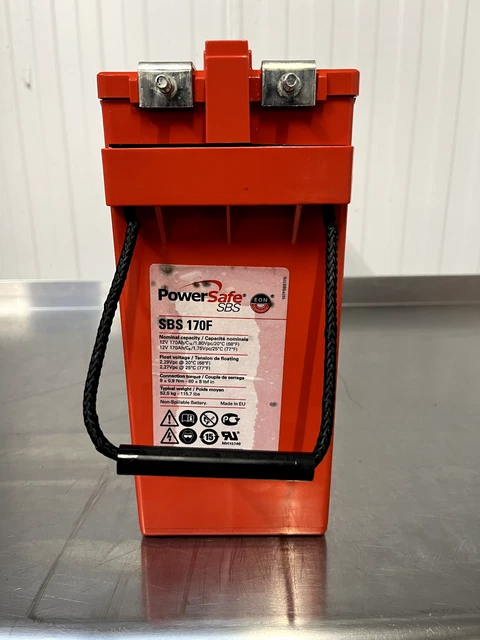POWERSAFE SBS170F BATTERY Solar Off/Grid Agm Battery 170Ah 12/2022 Manufactured. £150.00 ...