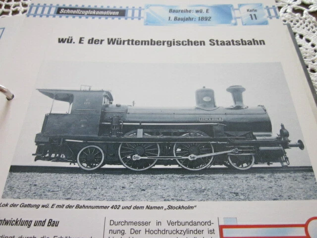 DAMPFLOK RISSZEICHNUNG S 11 wü. E Württembergische Staatsbahn 1892 EUR 5,28 - PicClick DE